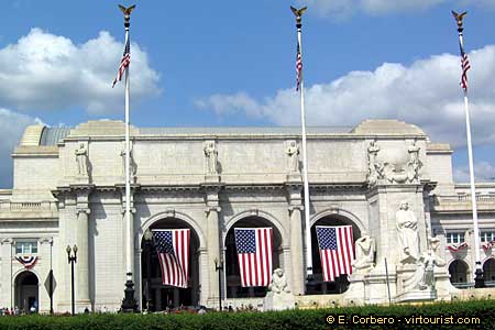 28/50.- Washington DC, the Union Station. VIRTOURIST.COM